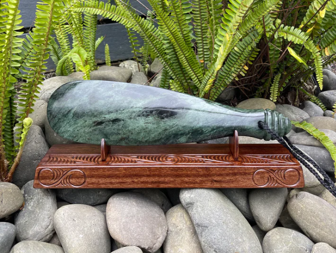 Maori Weapons - Pounamu Mere - Tewhatewha - Maori Taiaha – An Eye 4 Art