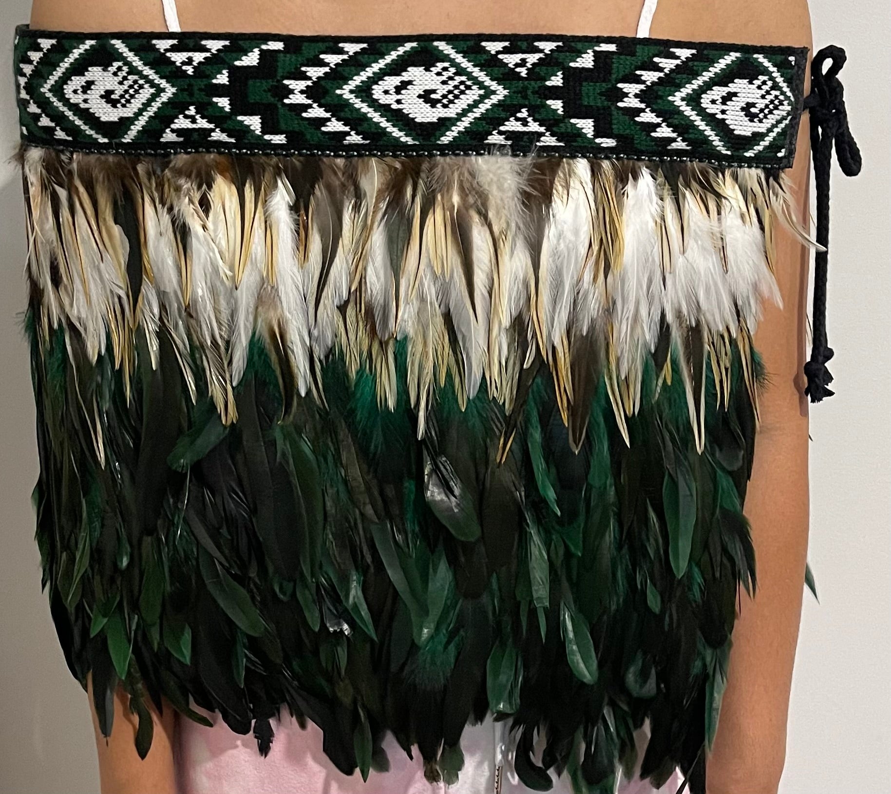 Feathered Cape - Wedding Korowai - Maori Capes – An Eye 4 Art