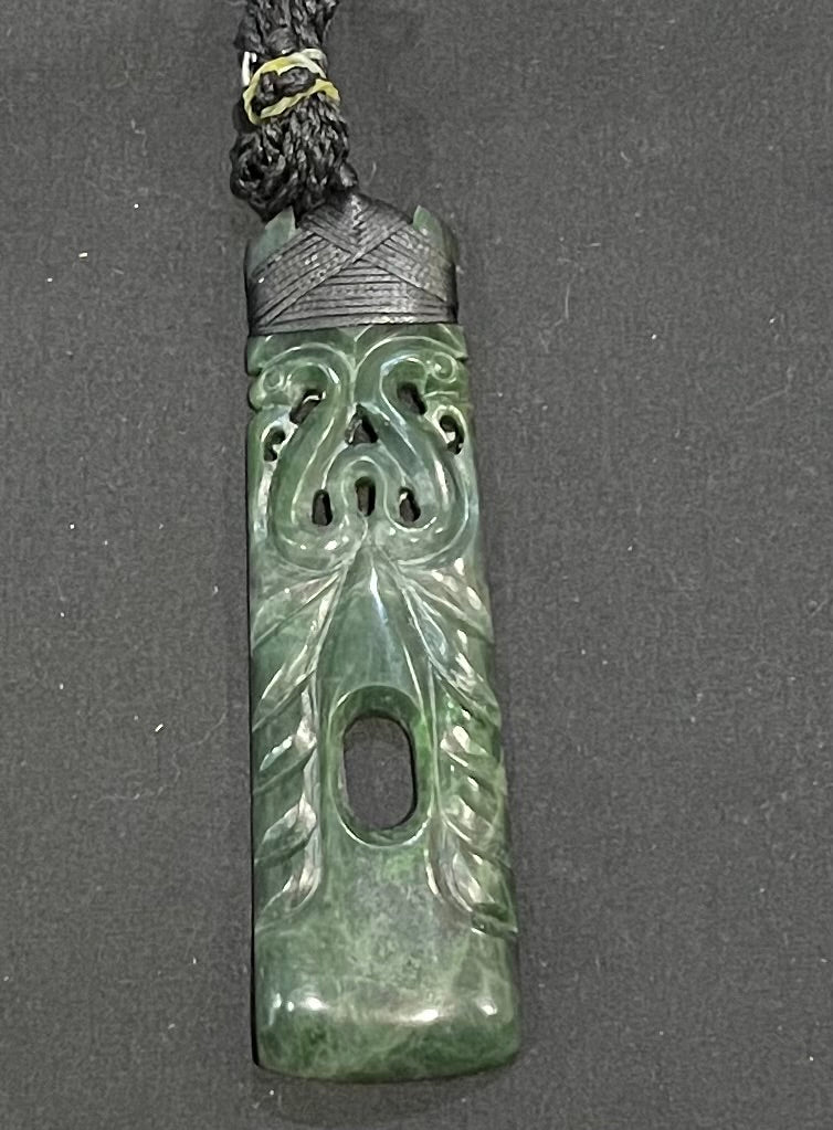 Toki - Greenstone Pounamu Necklace - Maori Necklaces – An Eye 4 Art