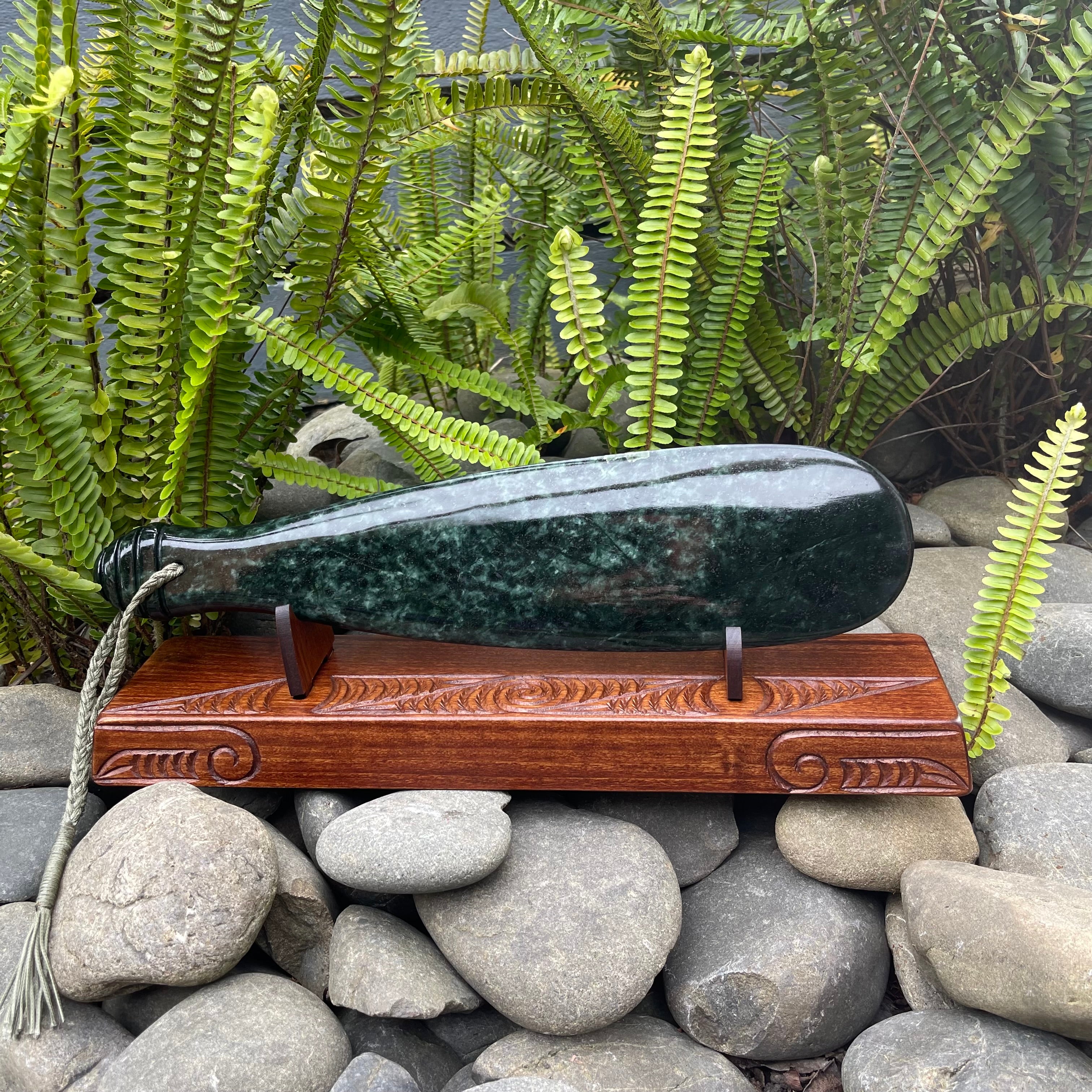 Pounamu Mere - Maori Mere - Greenstone Patu - Mere – An Eye 4 Art