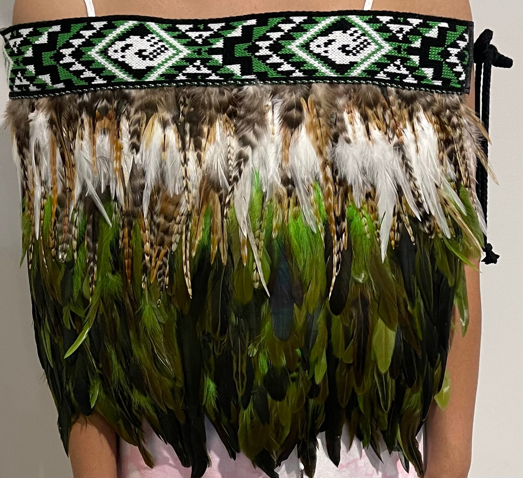 Feathered Cape - Wedding Korowai - Maori Capes – An Eye 4 Art