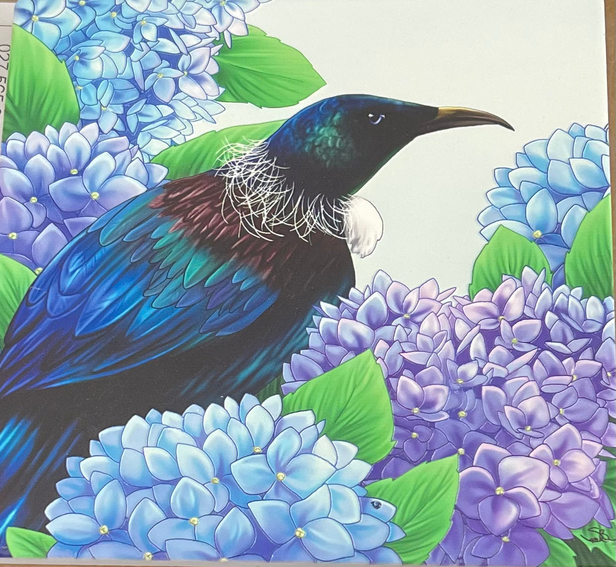 Square Kingfisher - Ceramic Wall Art - Wall Art – An Eye 4 Art