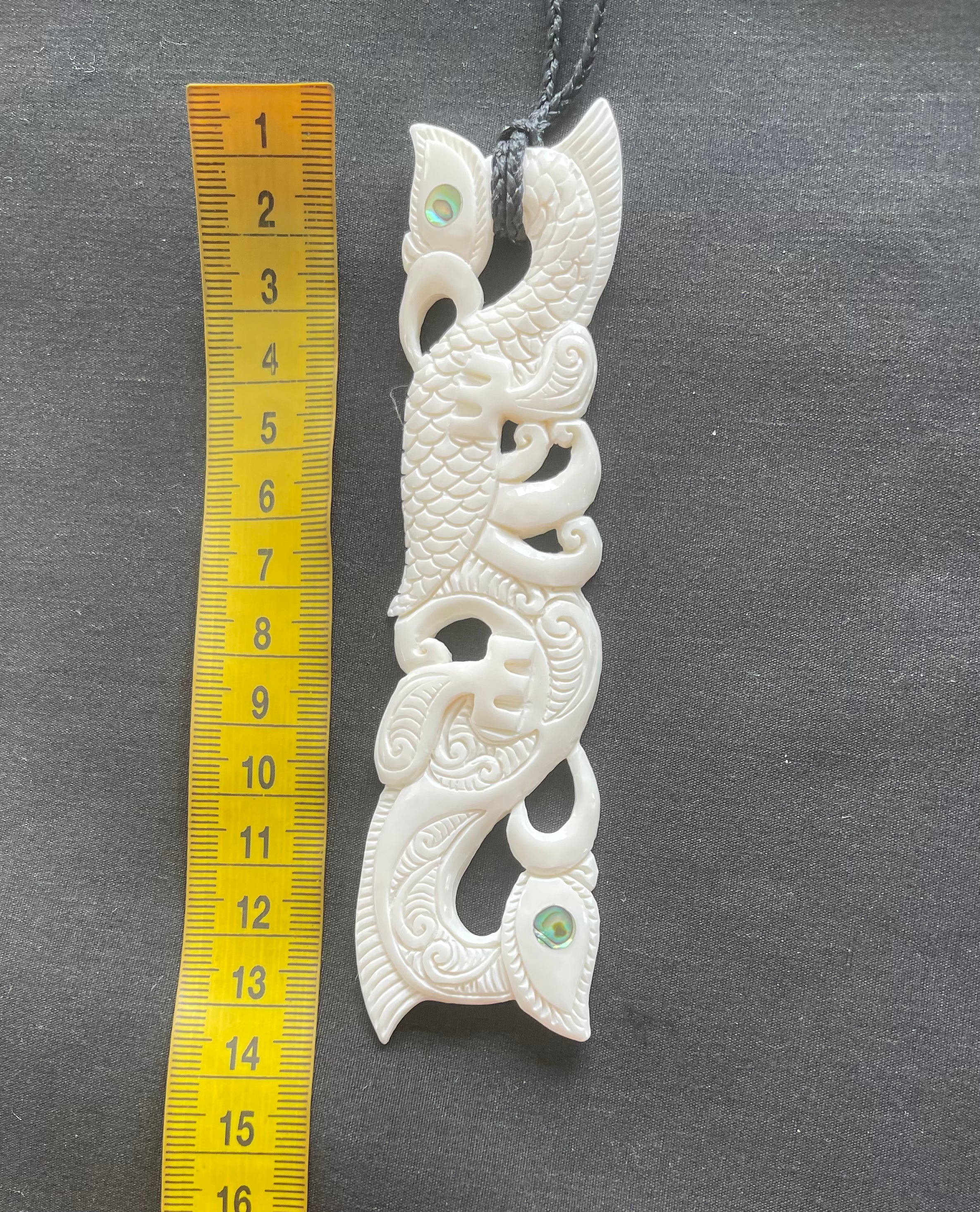 Manaia Bone Carving - Maori Bone Carving - Maori Necklace – An Eye 4 Art
