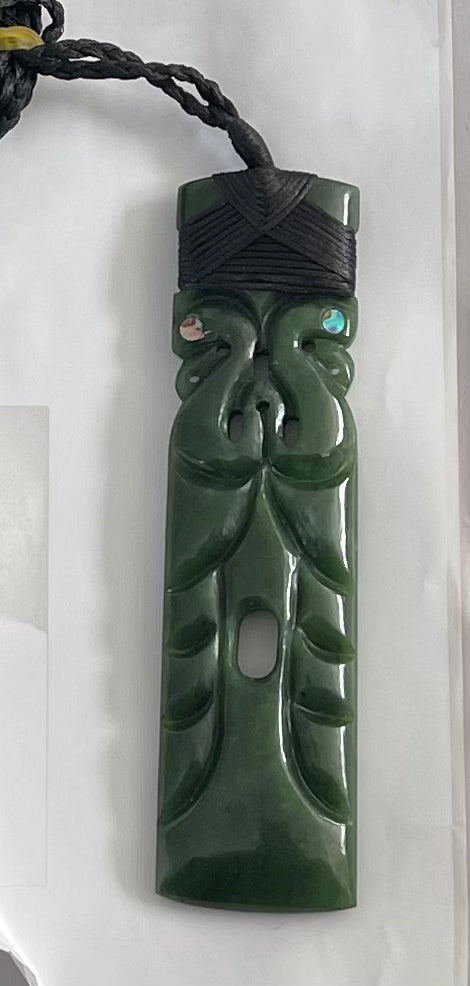 Toki - Greenstone Pounamu Necklace - Maori Necklaces – An Eye 4 Art