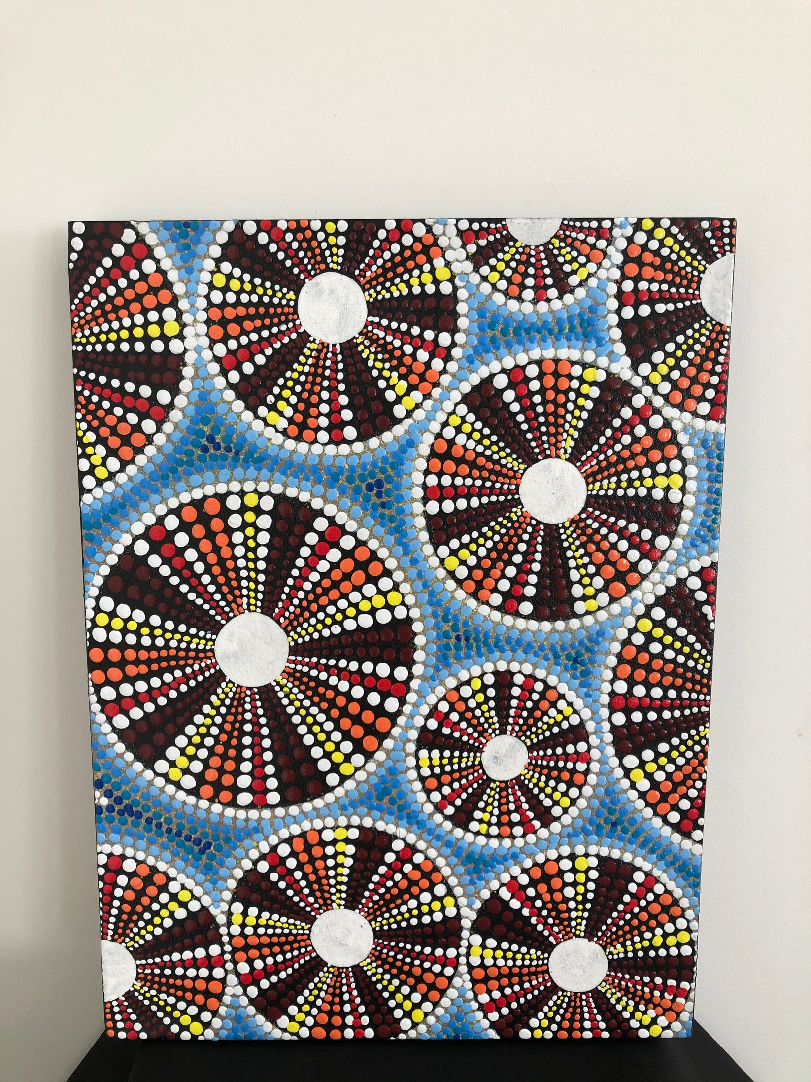 Kina Painting On Canvas - Maori Artwork - Maori Prints – An Eye 4 Art
