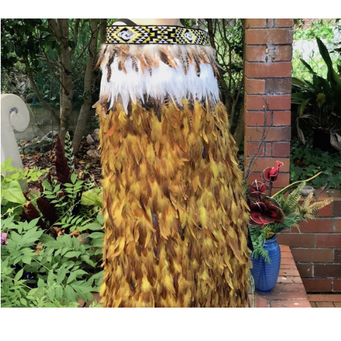 Kōwhai Korowai Cloak NZ - Maori Contemporary Korowai – An Eye 4 Art